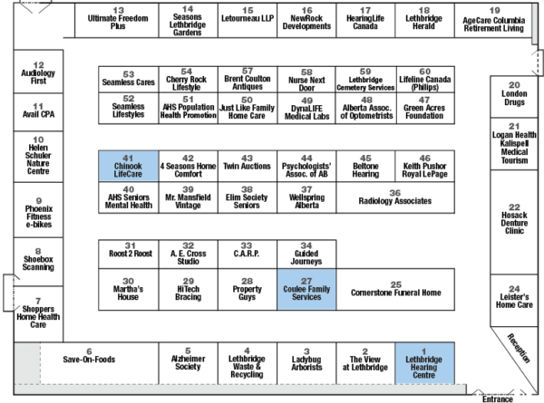 Live Well Showcase – Lethbridge Senior Citizens Organization