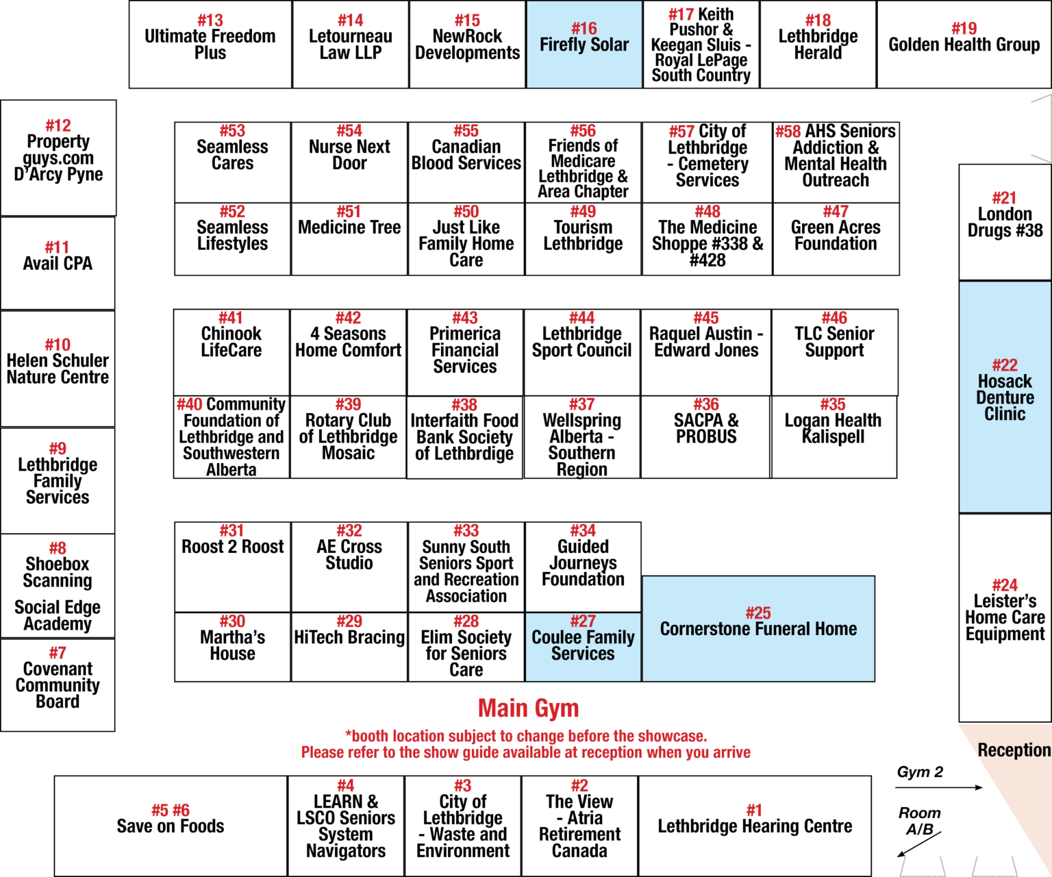 Live Well Showcase – Lethbridge Senior Citizens Organization